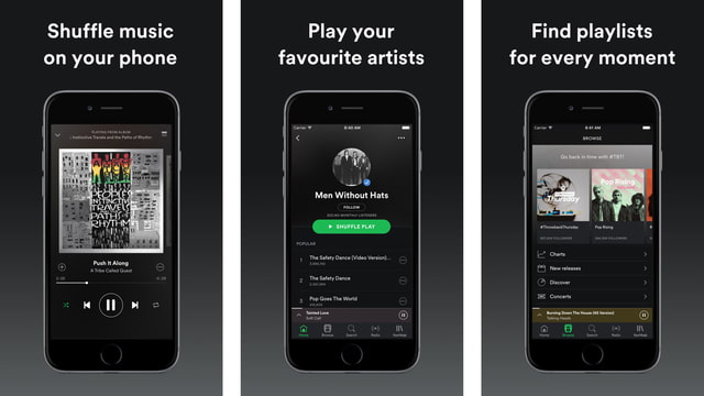 Spotify App Updated With Support for iPhone X - iClarified