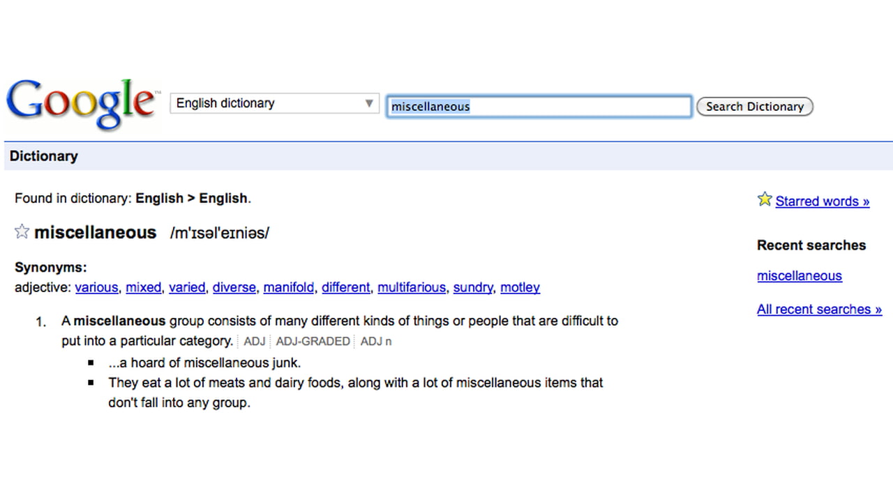 Google Launches Its Own Google Dictionary - iClarified