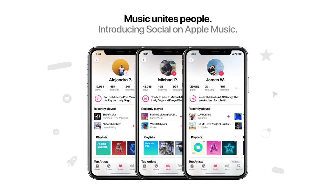 Apple Music Concept Features Revamped Design, Group Playlists ...
