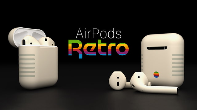 ColorWare Unveils Apple IIe Inspired 'AirPods Retro' - iClarified