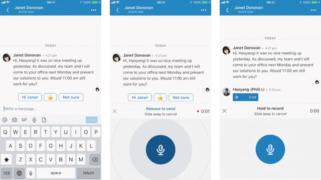 LinkedIn Announces Voice Messaging Feature - iClarified