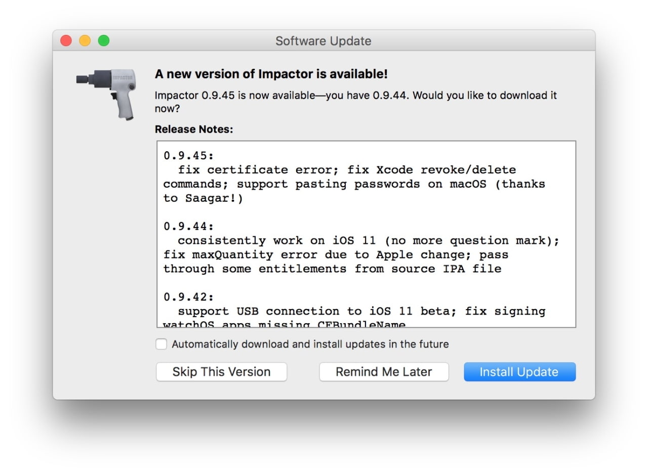 Cydia Impactor Updated to Fix CPP 160 Error - iClarified