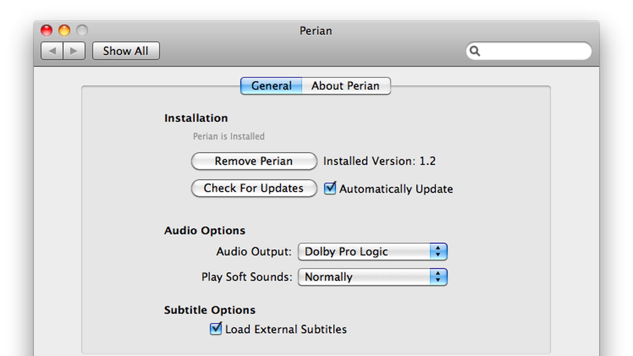 Perian Updated to 1.2 - iClarified
