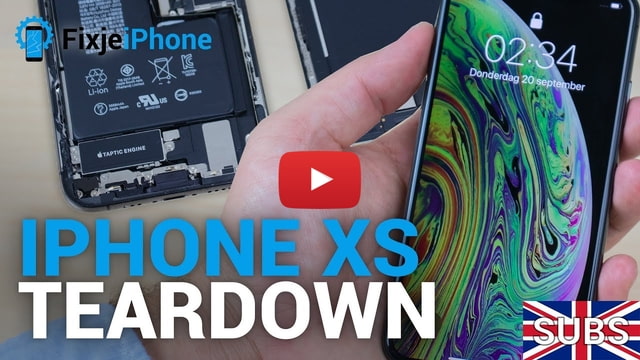 First iPhone XS Teardown [Video] - iClarified