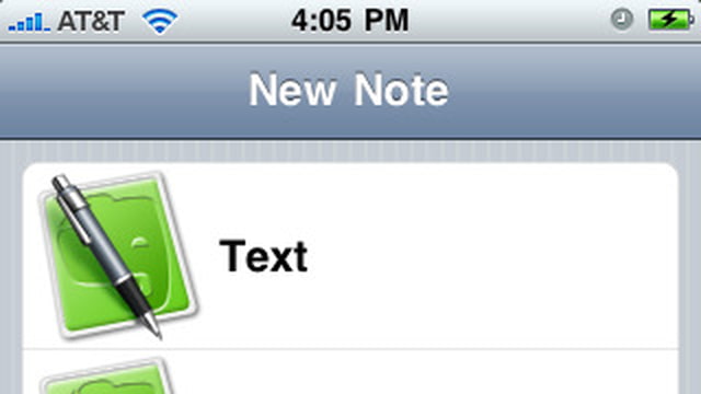 Evernote 3.2 Update Adds Offline Notebooks - iClarified