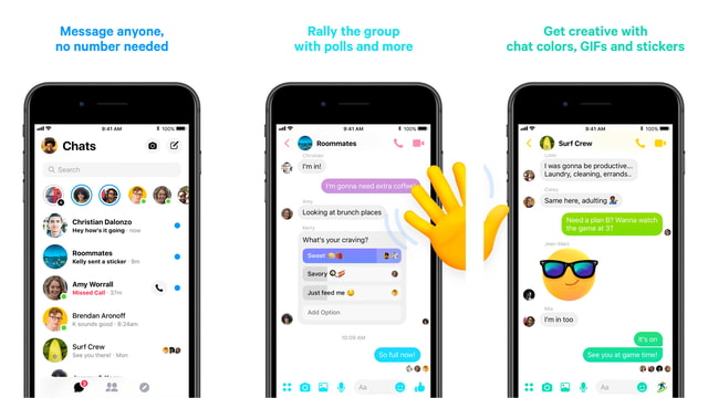 Facebook Releases New Messenger App for iOS With Simpler Design ...