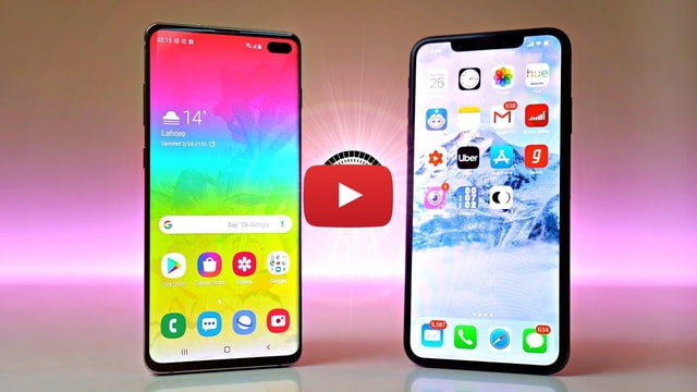 Samsung Galaxy S10 Plus vs iPhone XS Max: Speed Test [Video] - iClarified