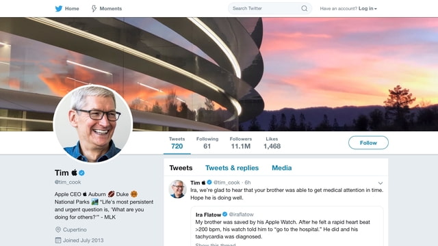 Tim Cook Changes His Twitter Name to 'Tim Apple' After President Trump ...
