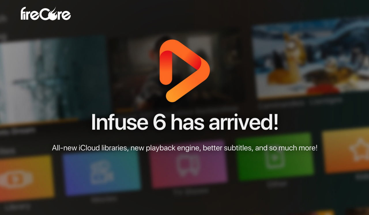 Firecore Releases Infuse 6 With iCloud Libraries, AirPlay 2 and HomePod ...
