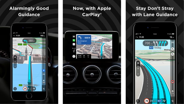 TomTom GO Navigation App Gets a Massive Update With Apple CarPlay, Lane ...