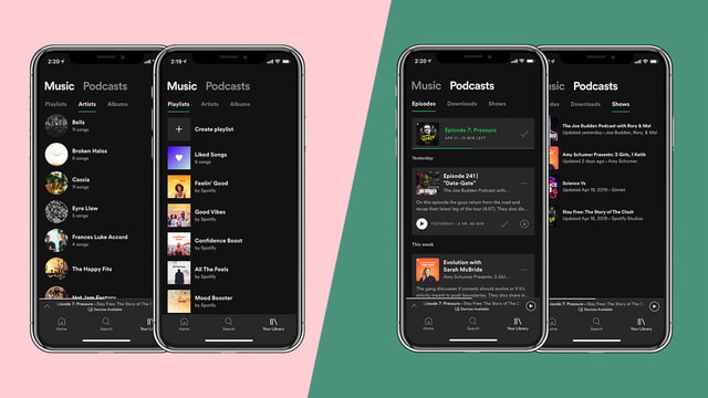 Spotify Announces Redesigned 'Your Library' for Premium Users [Video ...