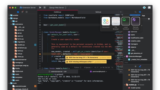 Panic Announces Private Beta of New 'Nova' Code Editor for Mac - iClarified