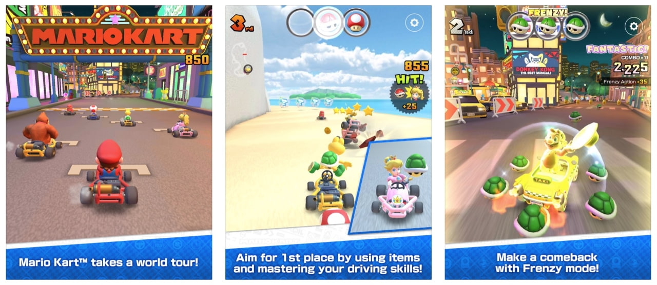 Nintendo to Release Mario Kart Tour for iOS and Android on September 25 ...