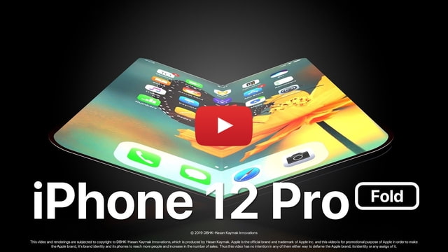 Foldable iPhone 12 Pro Concept [Video] - iClarified