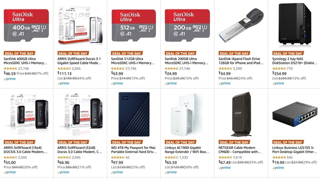 Storage, Routers, Modems On Sale Today for Up to 55% Off [Deal ...