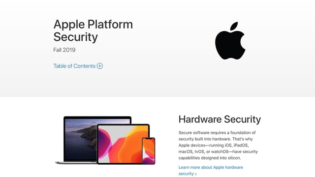 Apple Posts 2019 Platform Security Guide - iClarified