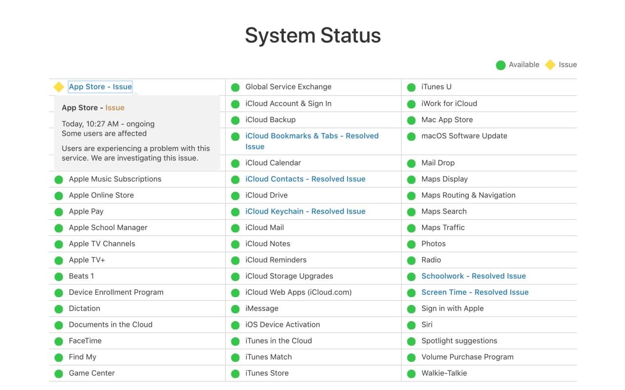 App Store Outage Affecting Some Users - iClarified App Store Outage Affecting Some Users - iClarified
