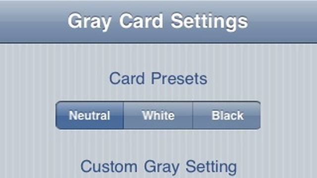 Gray Cards for the Digital Photographer - iClarified