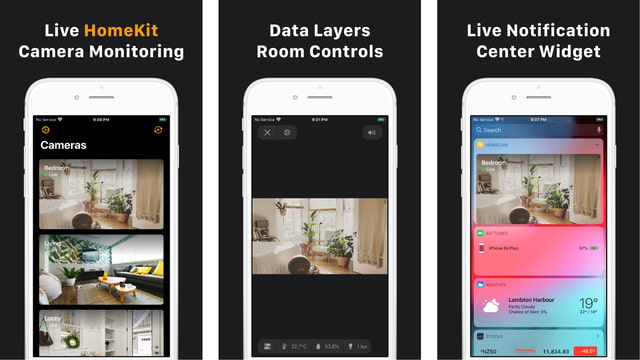 HomeCam App Updated With New Design, Auto Cycle, Alerts, Reordering ...