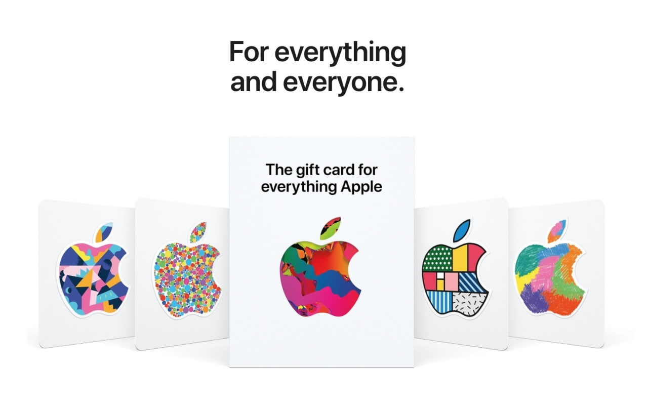 Apple's New Gift Card Works 'For Everything Apple' - iClarified