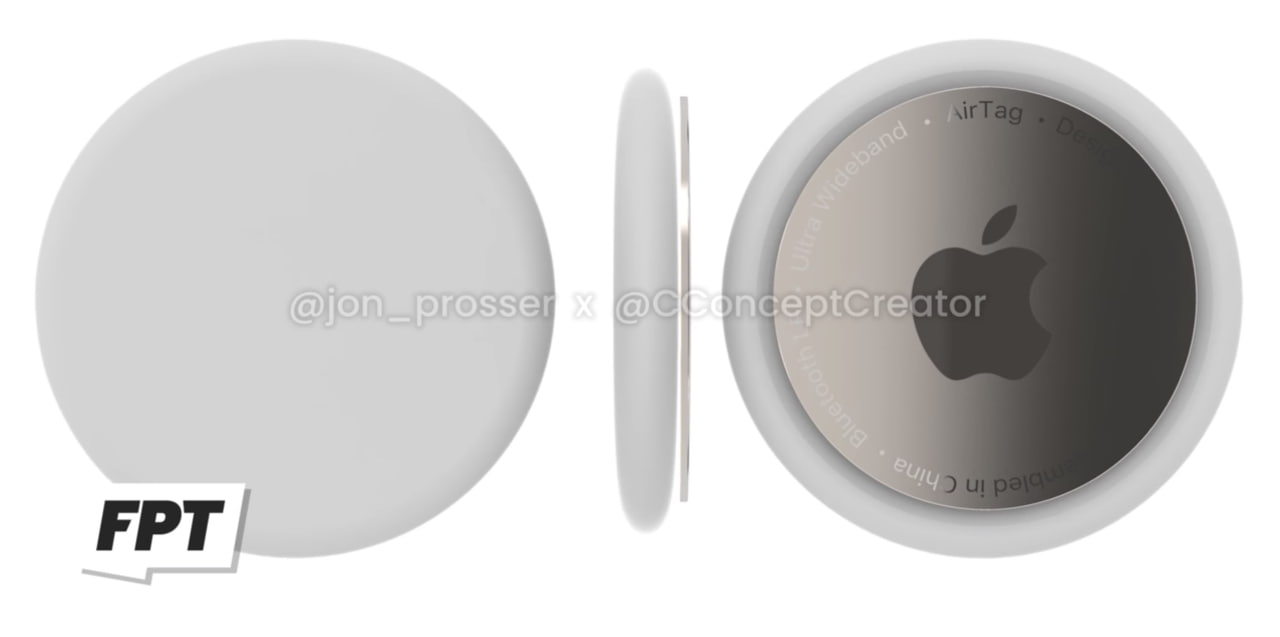 Renders Allegedly Reveal Apple AirTag Design [Video] - iClarified