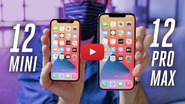 Hands On With the New 5G iPhone 12 Pro Max and iPhone 12 Mini [Video ...