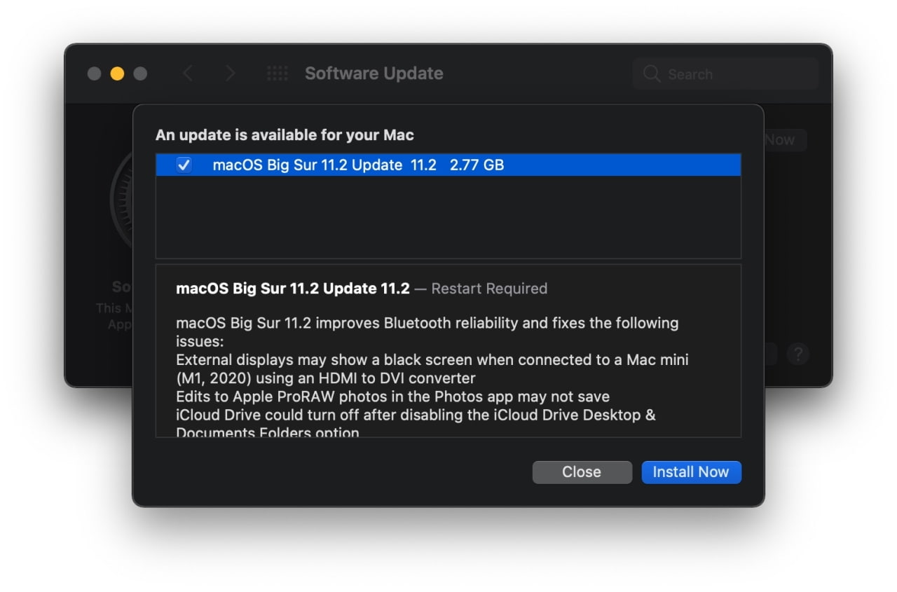 Apple Seeds macOS Big Sur 11.2 RC With Fix for External Displays on M1 ...