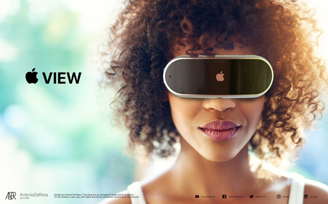Check Out This 'Apple View' VR Headset Concept Based on Alleged ...