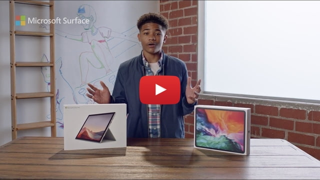 Microsoft Ad Touts Surface Pro 7 as 'Better Choice' Than iPad Pro ...
