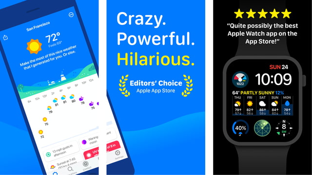 CARROT Weather App Gets New Layout Screen, Maps Section, Tide Data ...