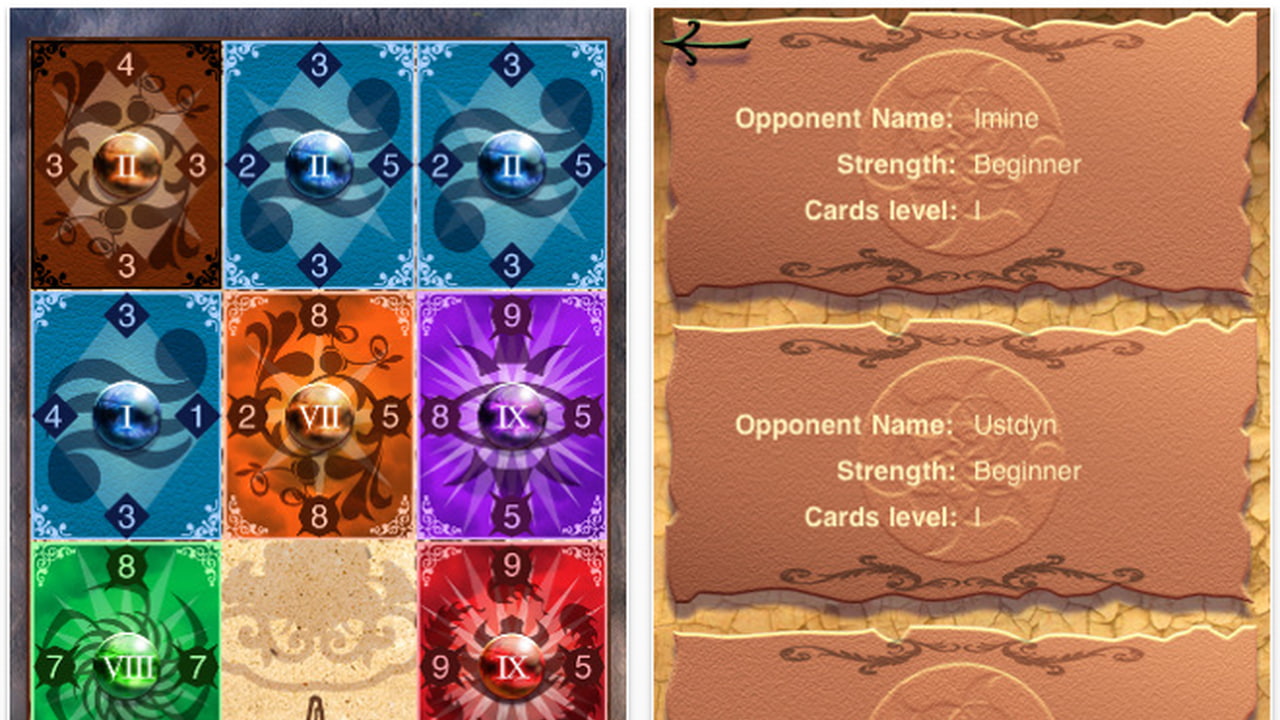 Triple Triad Based Game on iPhone - iClarified