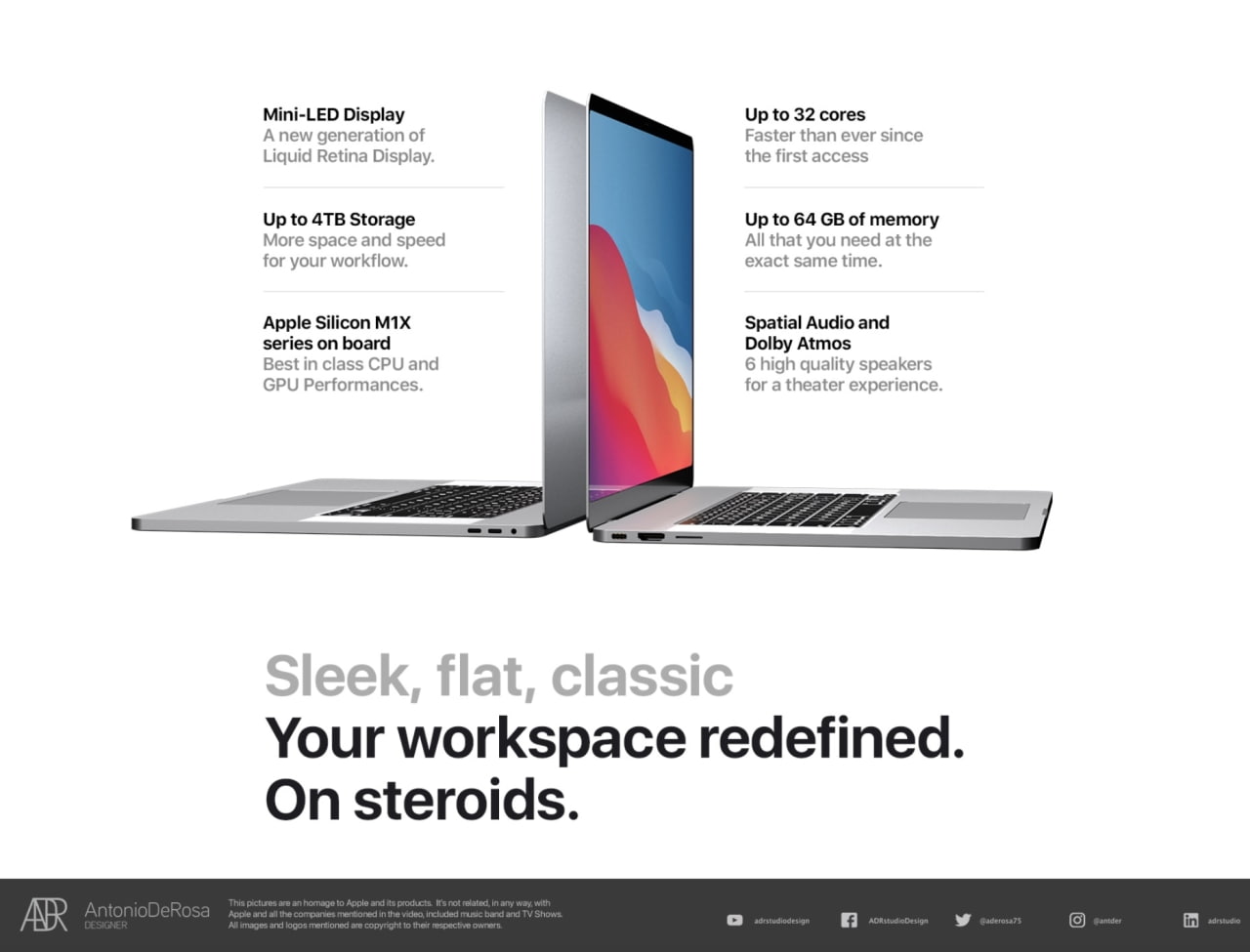 Check Out This Beautiful 16-inch M1X MacBook Pro Concept [Images ...