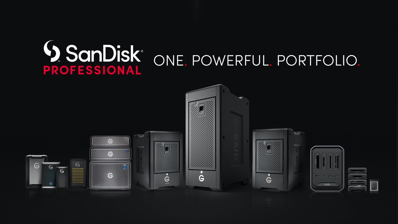 Western Digital Launches New 'SanDisk Professional' Storage Solutions ...