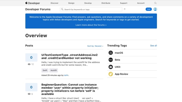 Apple Developer Forums Get New Features - iClarified