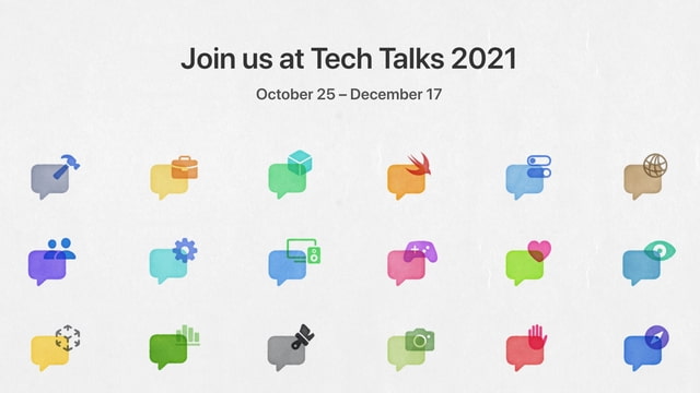 Apple Announces 'Tech Talks 2021' - iClarified