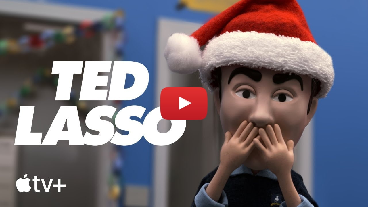 Apple Shares Animated Ted Lasso Short: 'The Missing Christmas Mustache ...