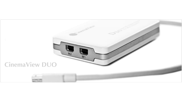 The CinemaView Duo Lets You Connect Two Displays to One Mini ...