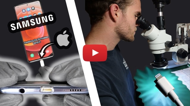 How the First Samsung Phone With a Lightning Port Was Made [Video ...