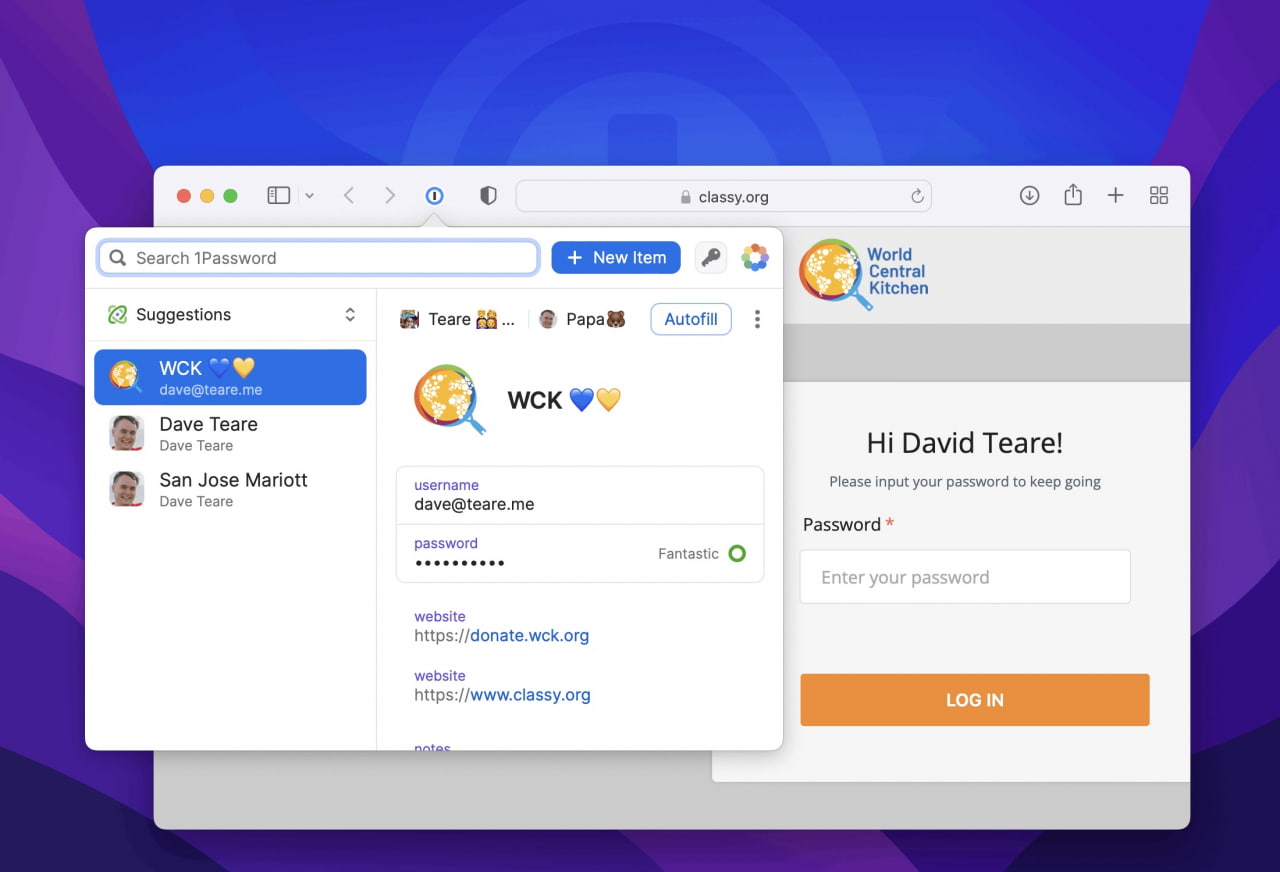 1Password 8 for Mac Released With New Design, Universal Autofill, More ...