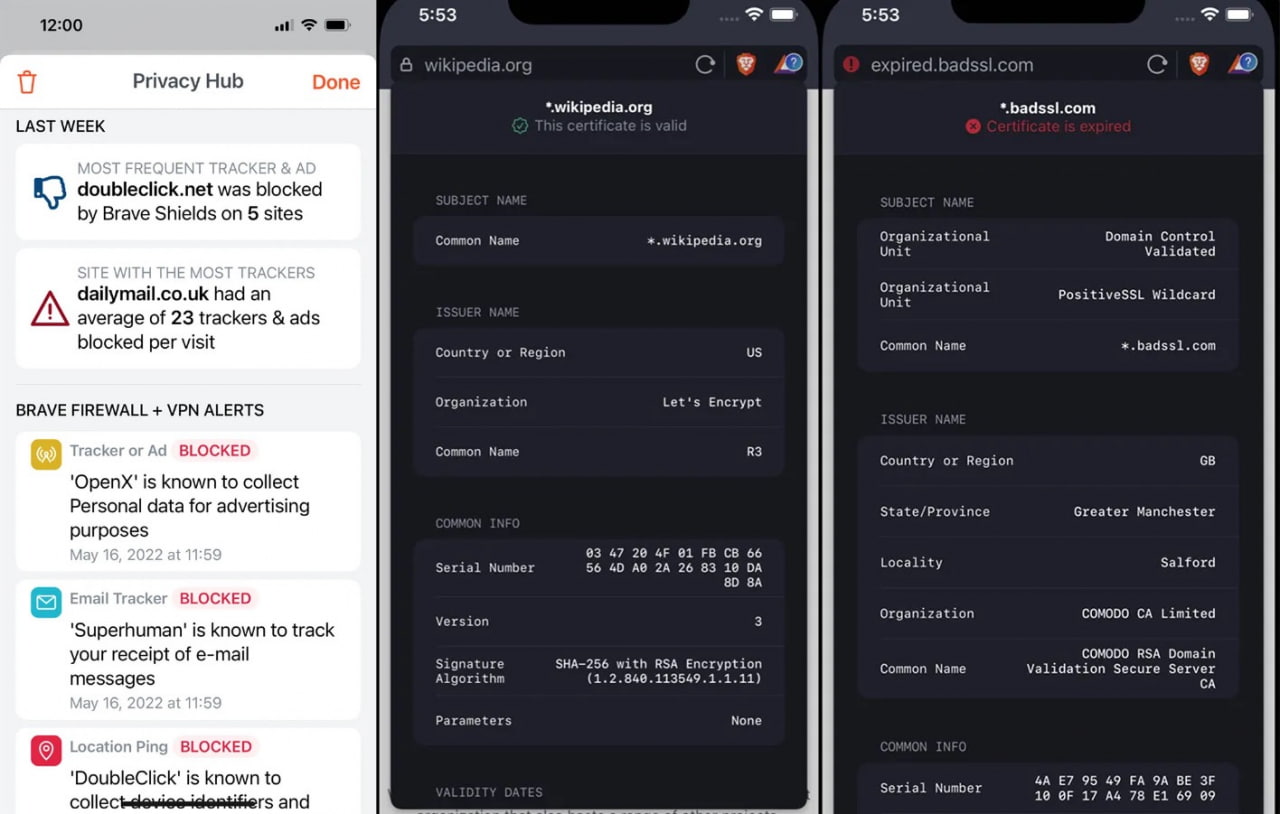 Brave Private Browser for iOS Debuts 'Privacy Hub' [Video] - iClarified