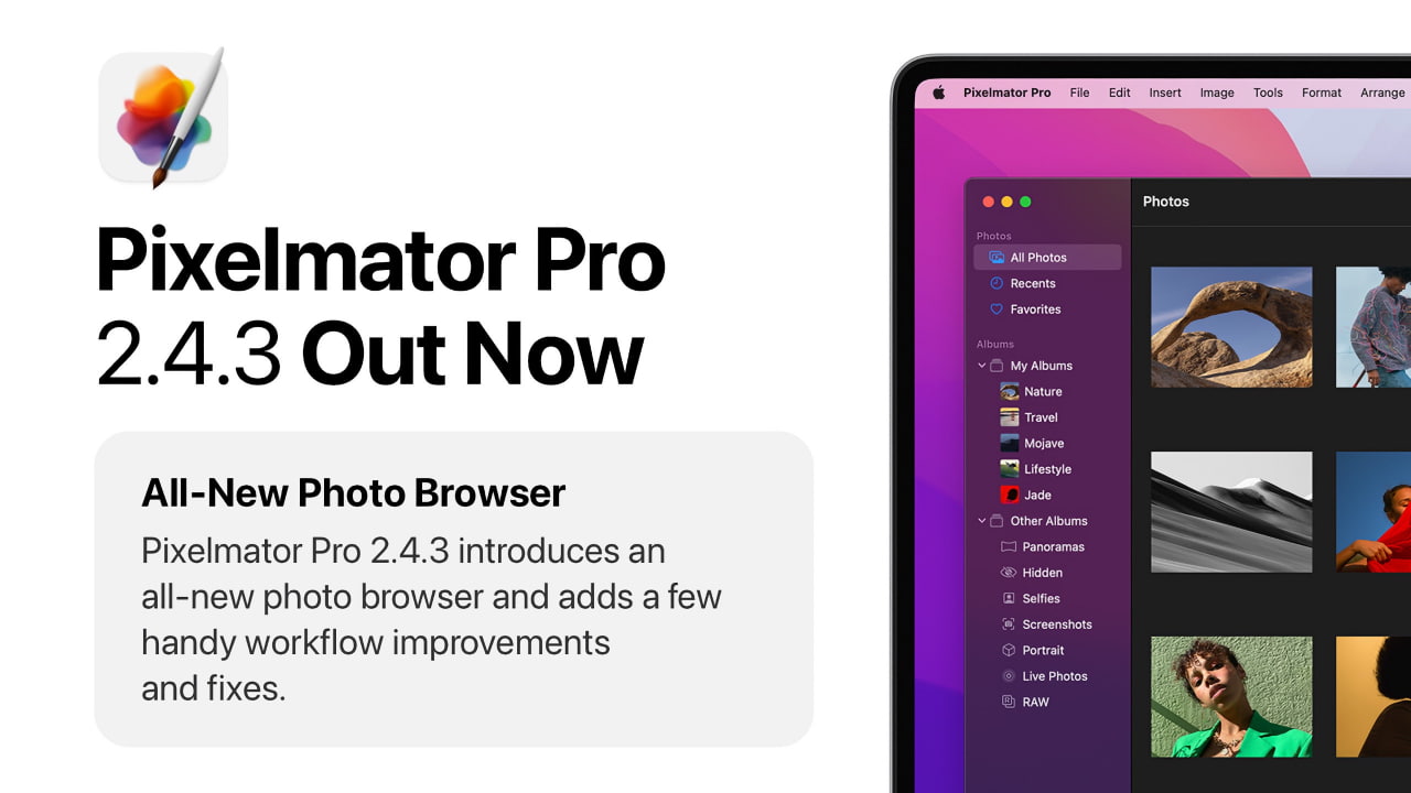 Pixelmator Pro Updated With Redesigned Photos Browser, Other ...