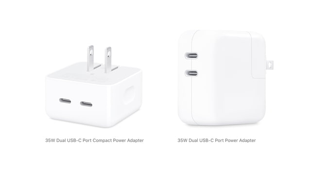Apple Details Charging Specs of New 35W Dual USB-C Power Adapters ...