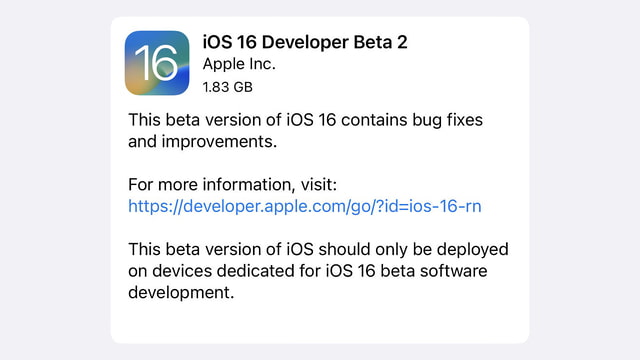 Apple Releases iOS 16 Beta 2 and iPadOS 16 Beta 2 [Download] - iClarified