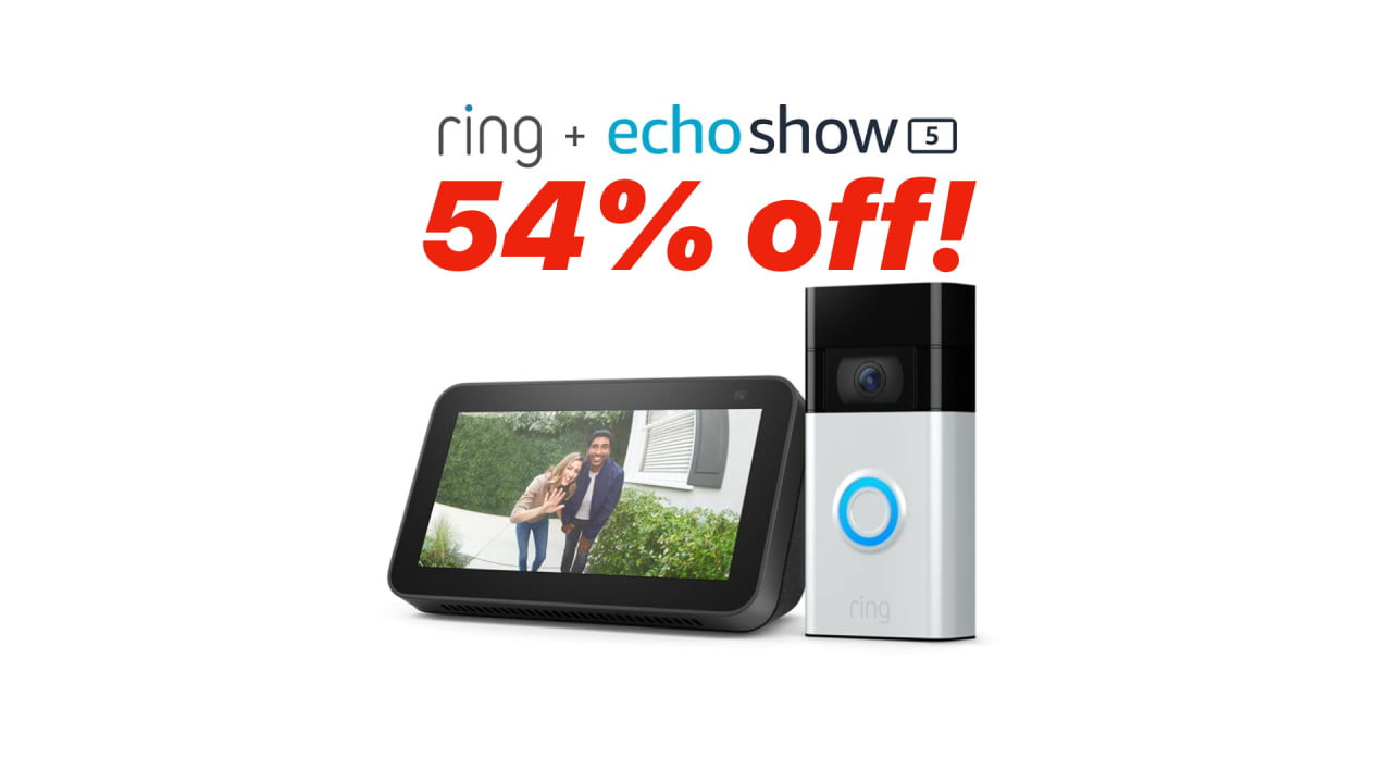 Get 54% Off Ring Video Doorbell and Echo Show 5 Bundle [Deal] - iClarified