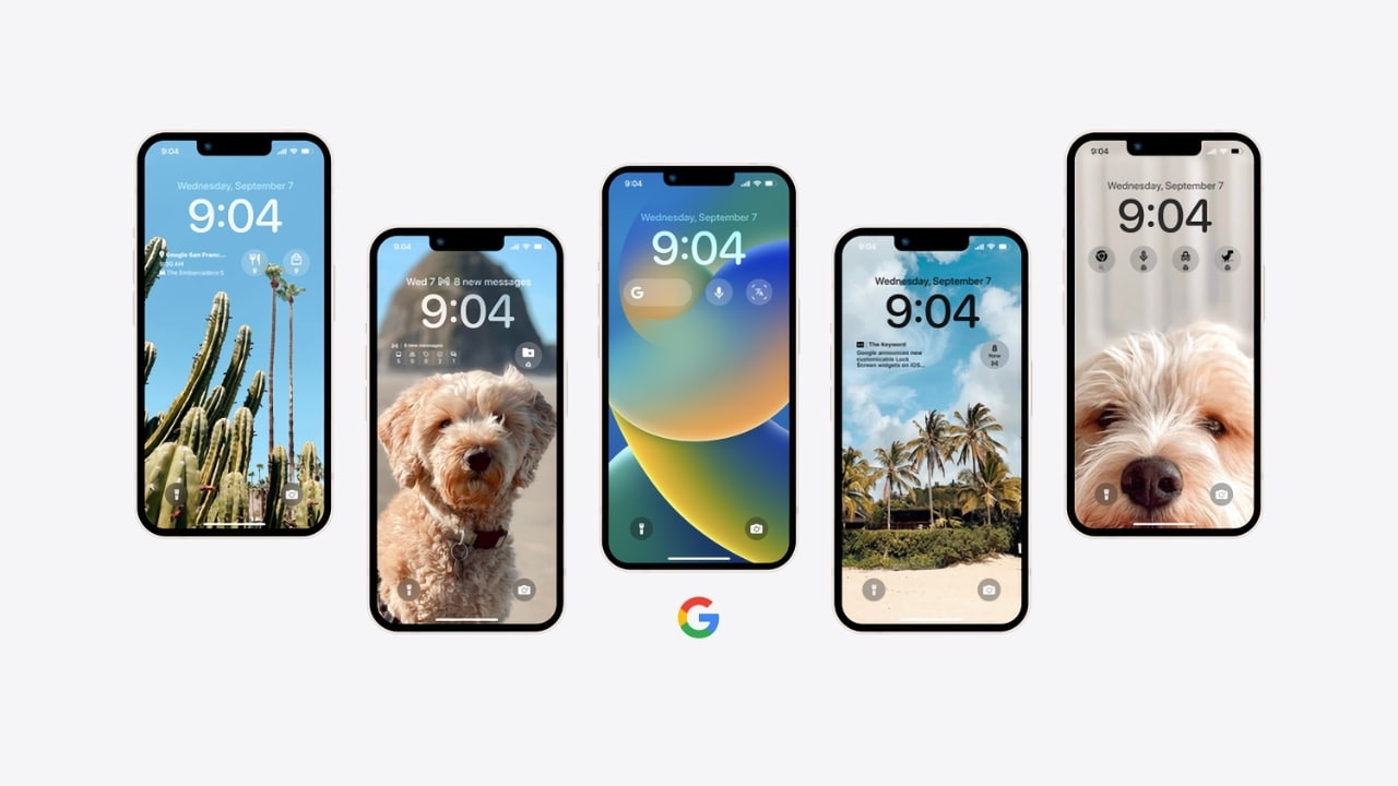 Google Announces Lock Screen Widgets for iOS 16 - iClarified