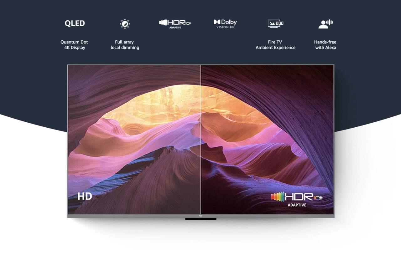 Amazon Unveils New 'Fire TV Omni QLED Series' 4K UHD Smart TVs - iClarified