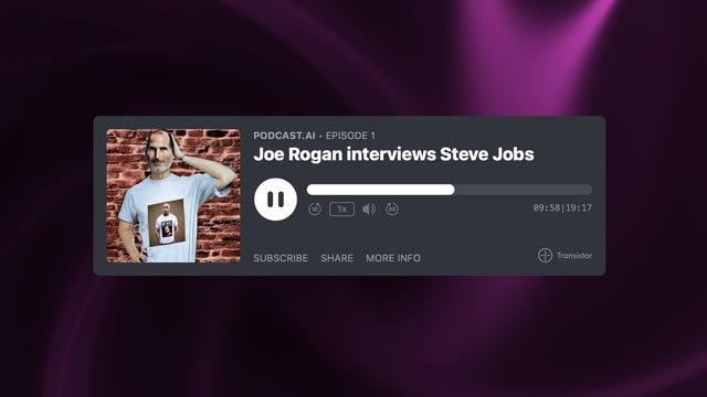AI Generates Joe Rogan Podcast With Steve Jobs [Listen] - iClarified