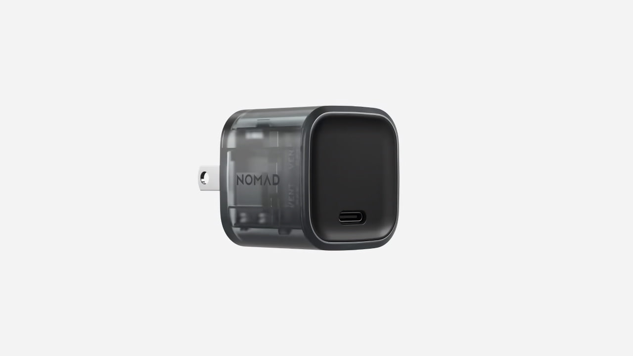 Nomad Launches Limited Edition Transparent 30W USB-C GaN Power Adapter ...