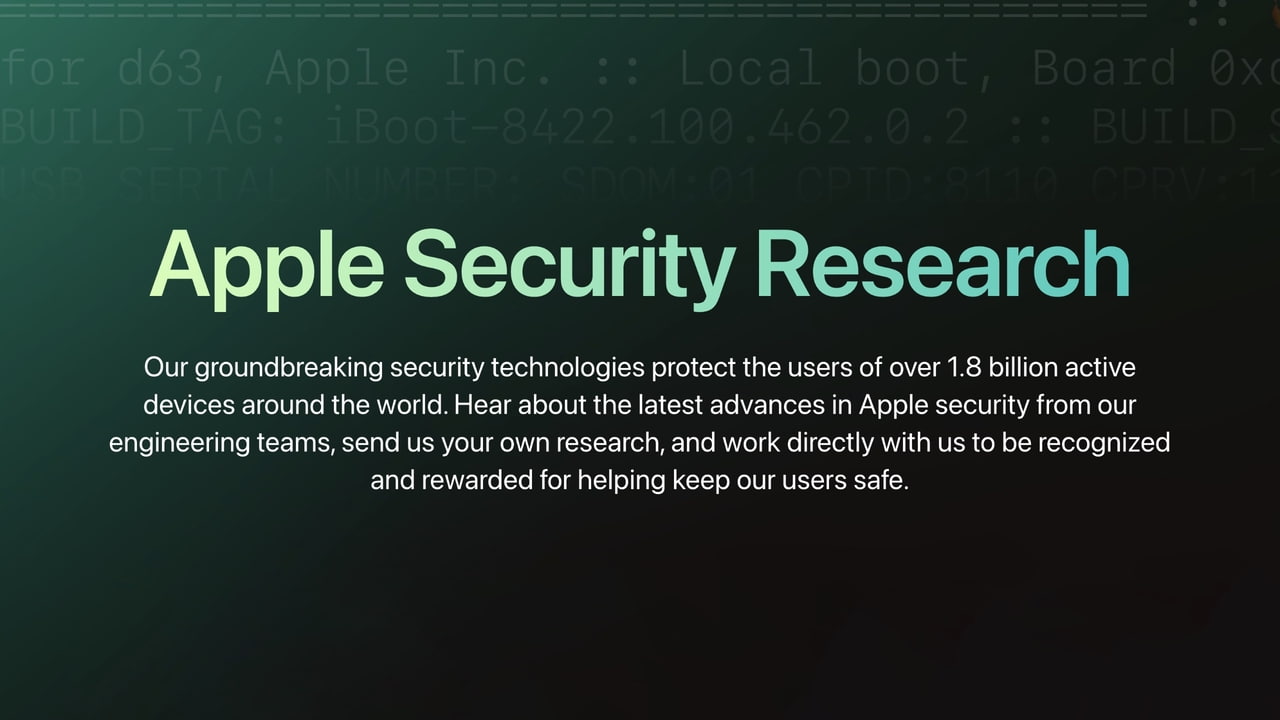Apple Launches New Security Research Website - iClarified