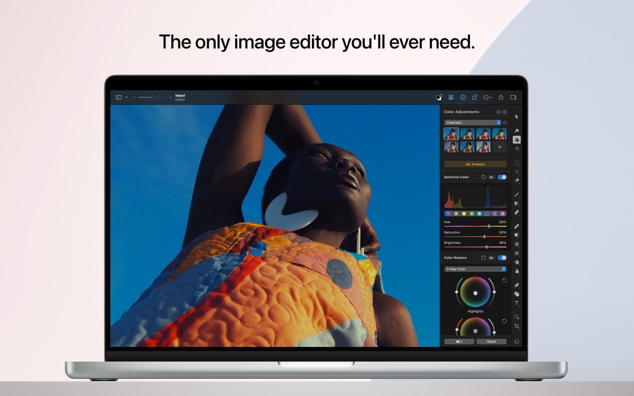 Pixelmator Pro 3.1 Released with macOS Ventura Compatibility, AVIF Support, More - iClarified